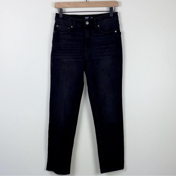 Oat New York | Jeans | Oat Straight Leg Jeans Black Denim Womens Size ...